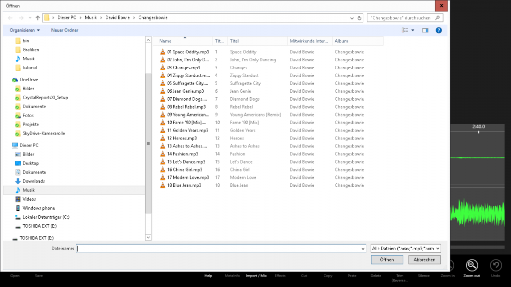 Tutorial Windows – Lexis Audio Editor