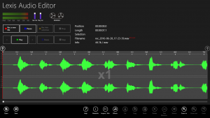 Windows – Lexis Audio Editor